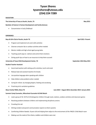 Office Resume Original | DOC