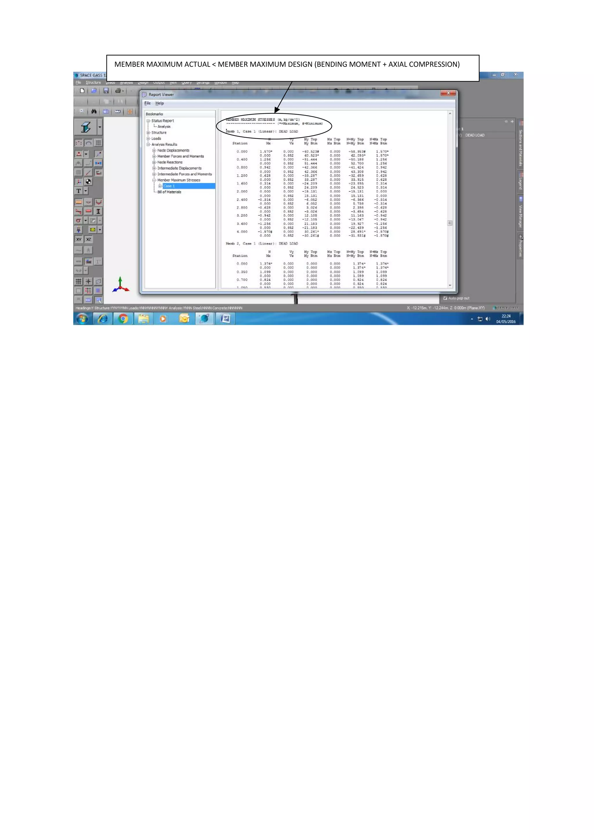 STEP BY STEP USING SPACE GASS DESIGN PLATFORM | PDF