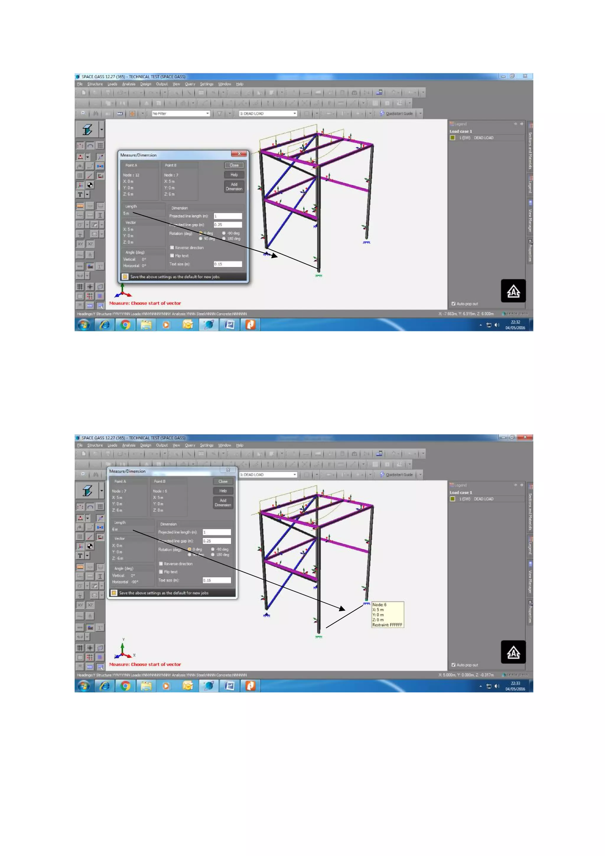 STEP BY STEP USING SPACE GASS DESIGN PLATFORM | PDF