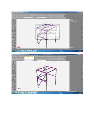 STEP BY STEP USING SPACE GASS DESIGN PLATFORM | PDF