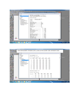 STEP BY STEP USING SPACE GASS DESIGN PLATFORM | PDF