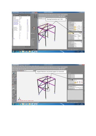 STEP BY STEP USING SPACE GASS DESIGN PLATFORM | PDF