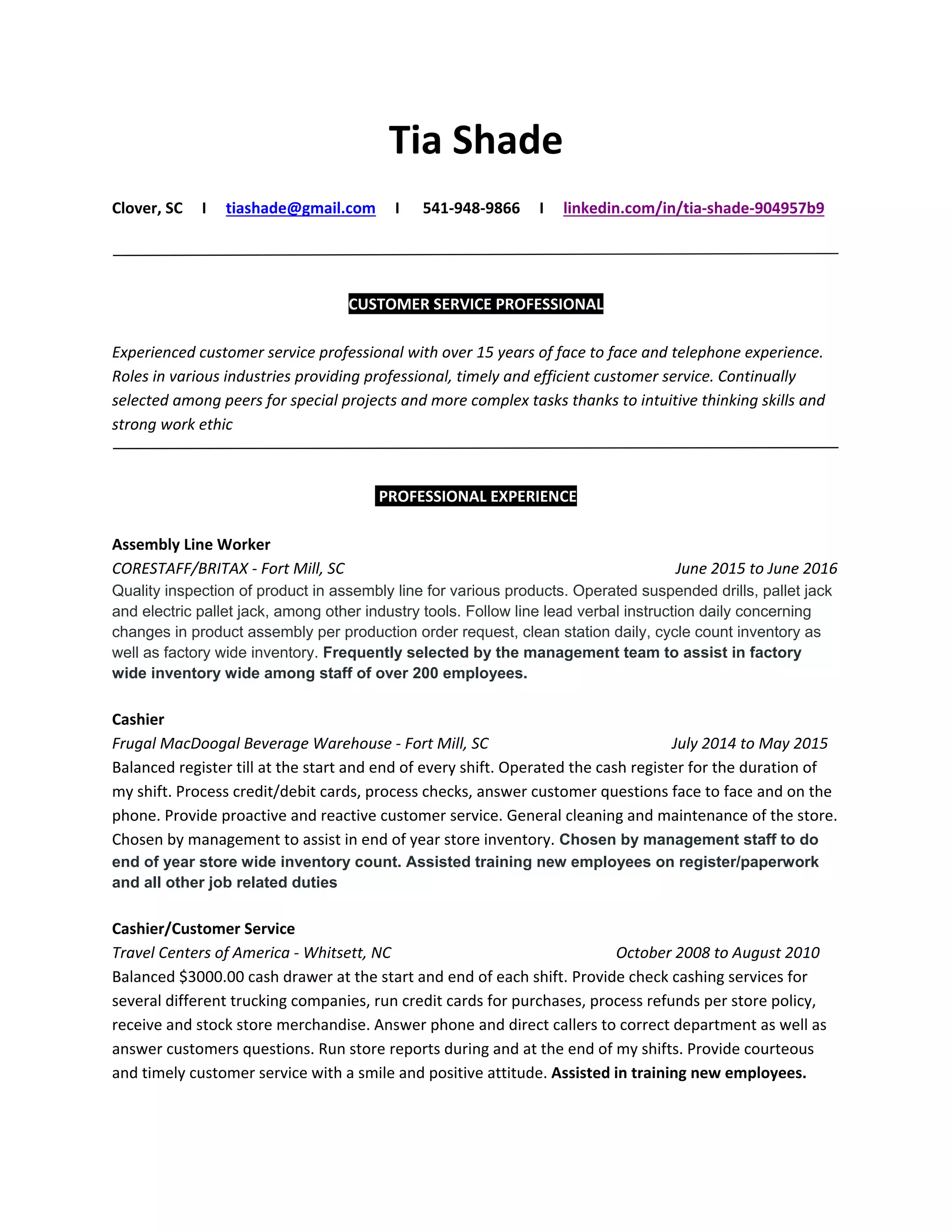 Tia_Shade_Resume | PDF