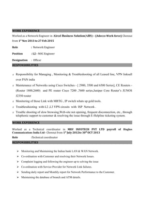 NOC__Engineer__3.3_Yrs_Experience | PDF