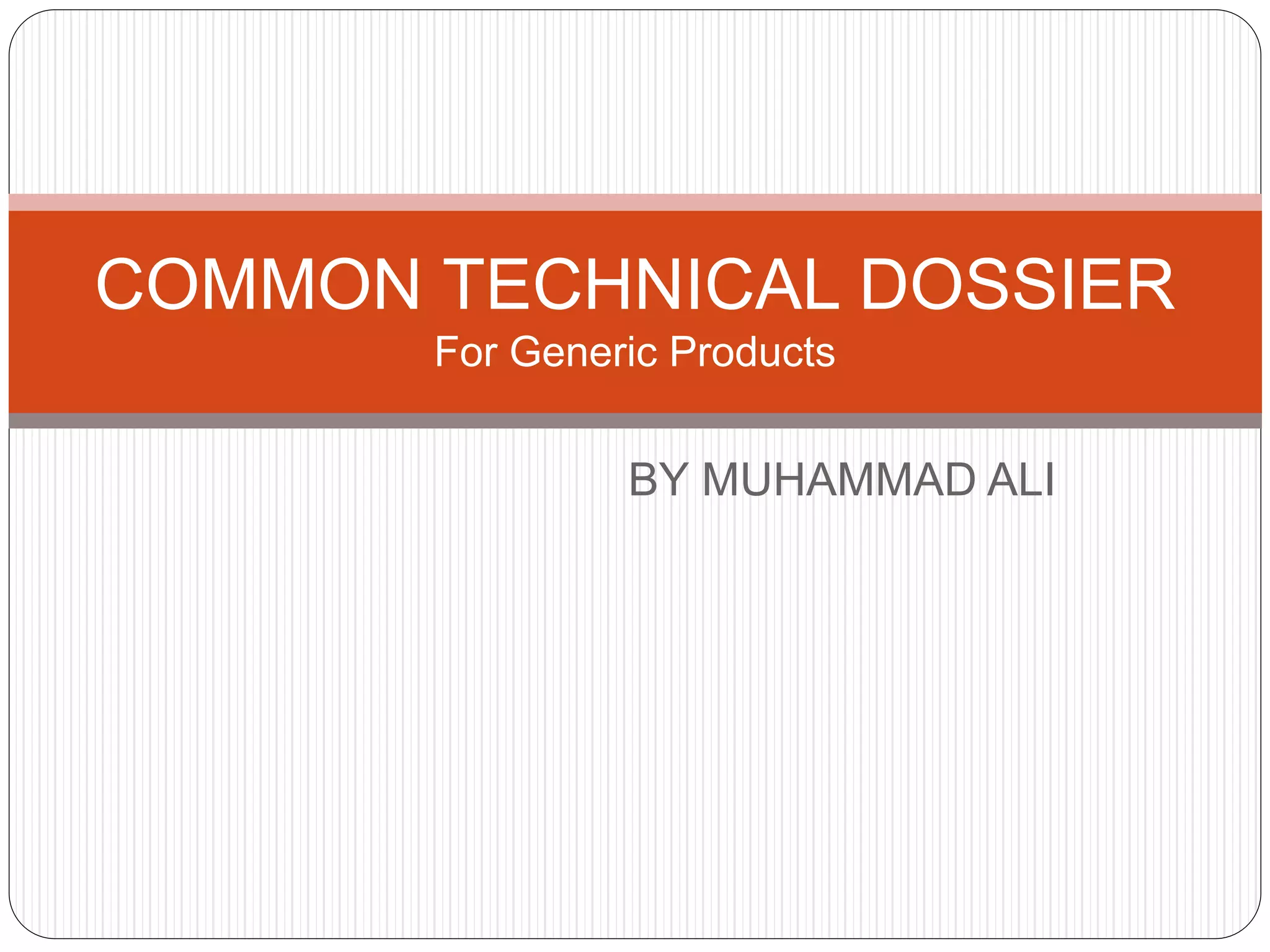 CTD Guidelines Overview | PDF