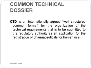 CTD Guidelines Overview | PDF | Pharmaceutical Industry | Industries
