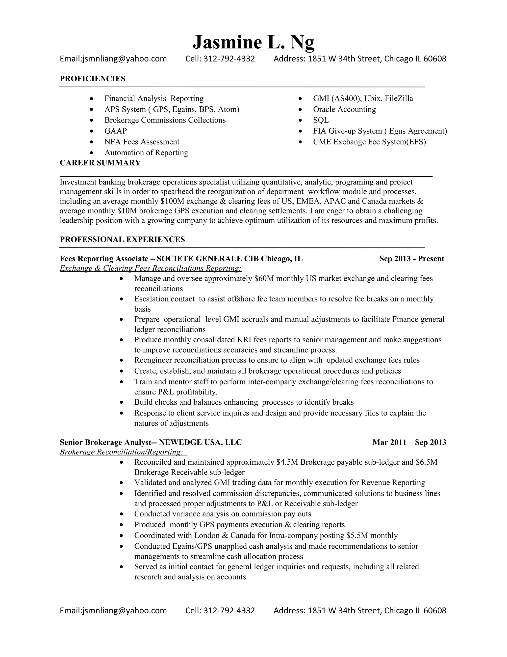 Jasmine Ng resume doc | DOC