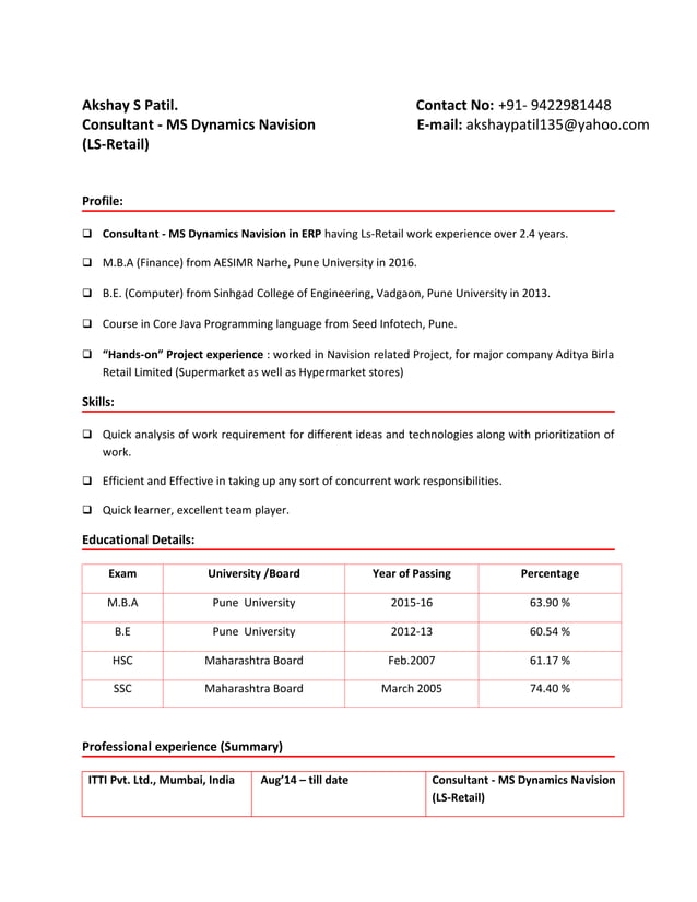 Akshay_Patil_Resume | PDF