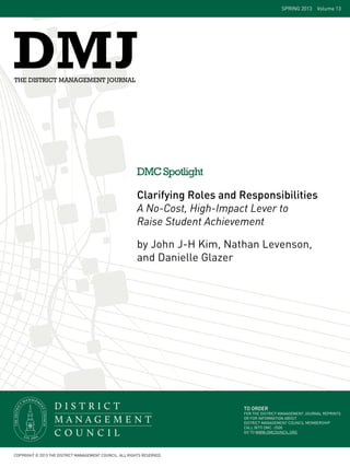 DMJ13_feature_clarifying-roles-and-responsibilities | PDF | Automotive Industry | Industries