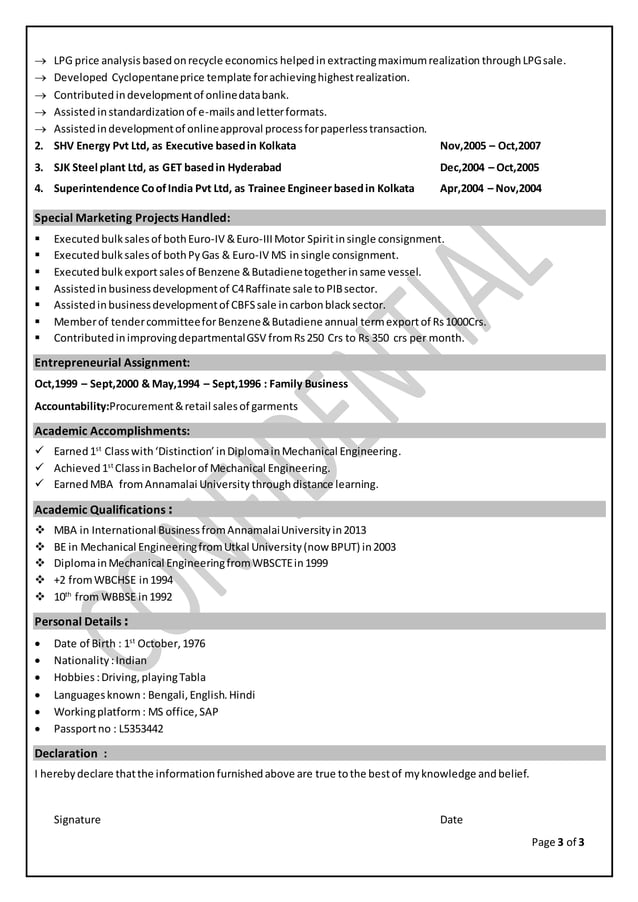 Koushik Dutta CV - Copy | PDF