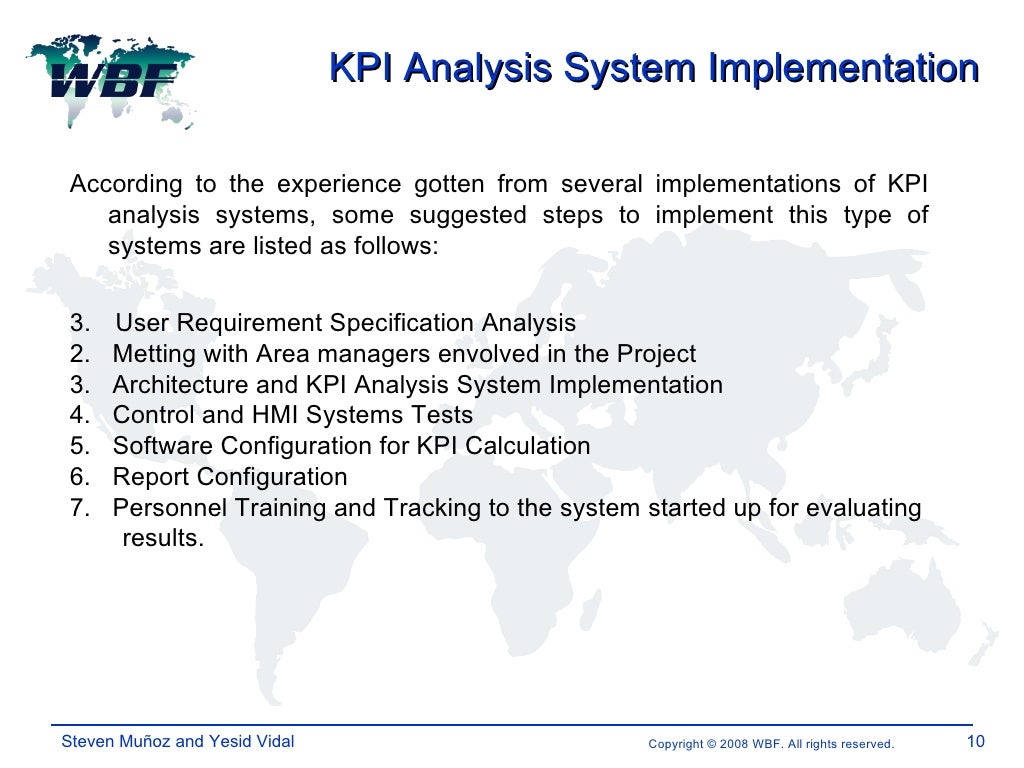 Improving Lean Manufacturing Through a KPI Analysis System