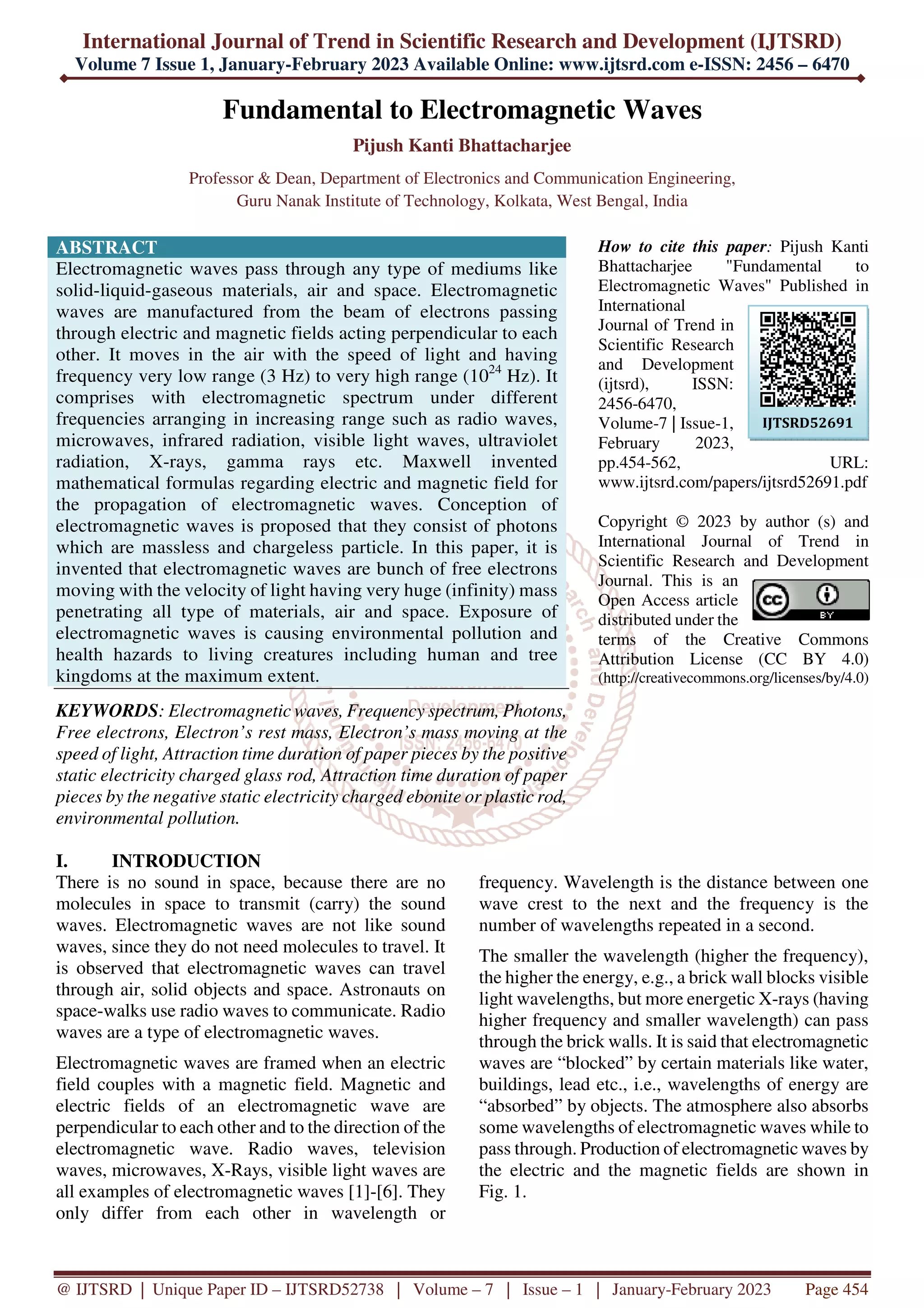 Fundamental to Electromagnetic Waves | PDF