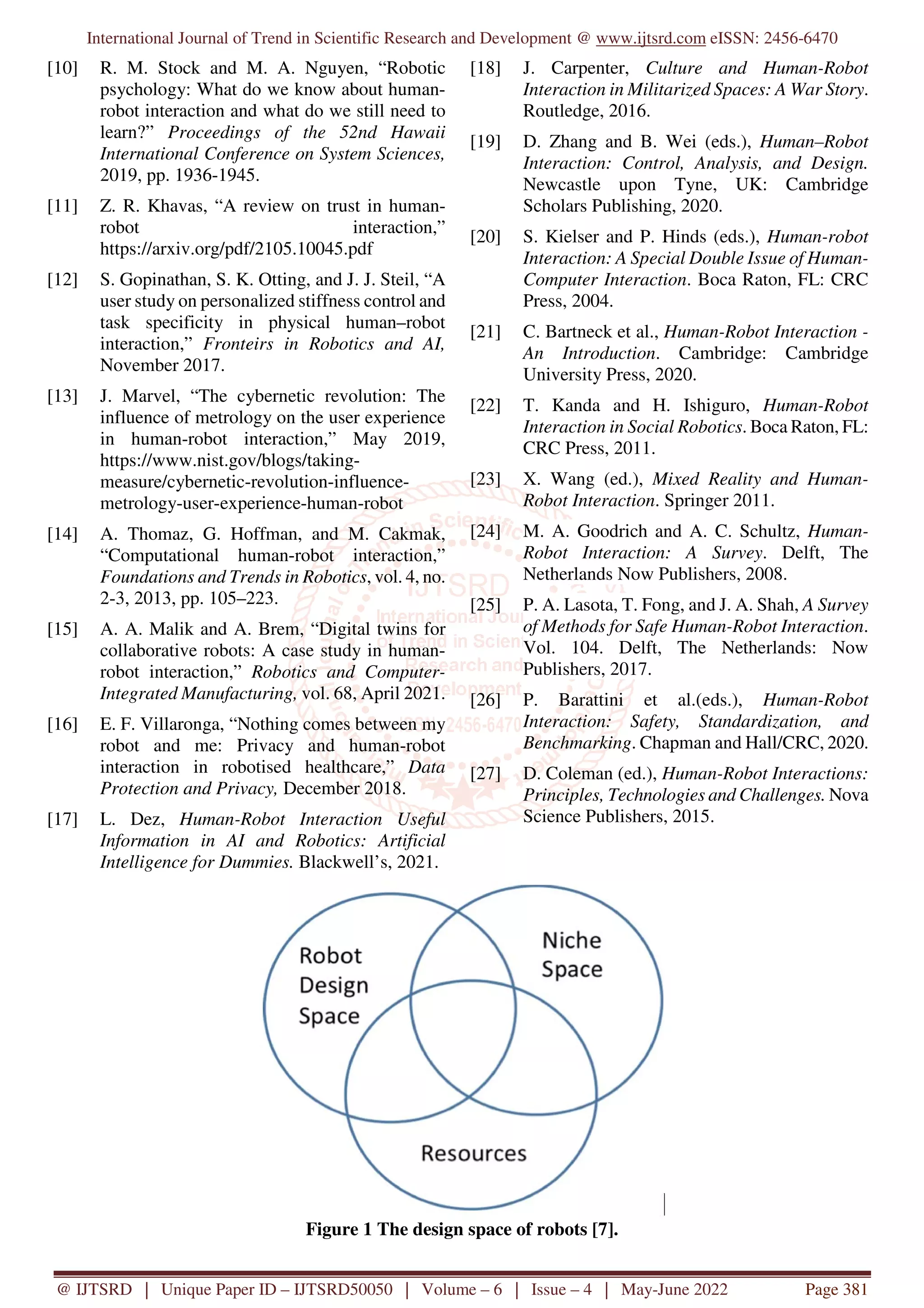 Human Robot Interaction | PDF