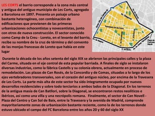 LES CORTS 1- BARCELONA PRESENTACIÓN 57 | PPTX