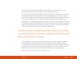 Creative Elegance: The Power of Incomplete Ideas (a ChangeThis ...