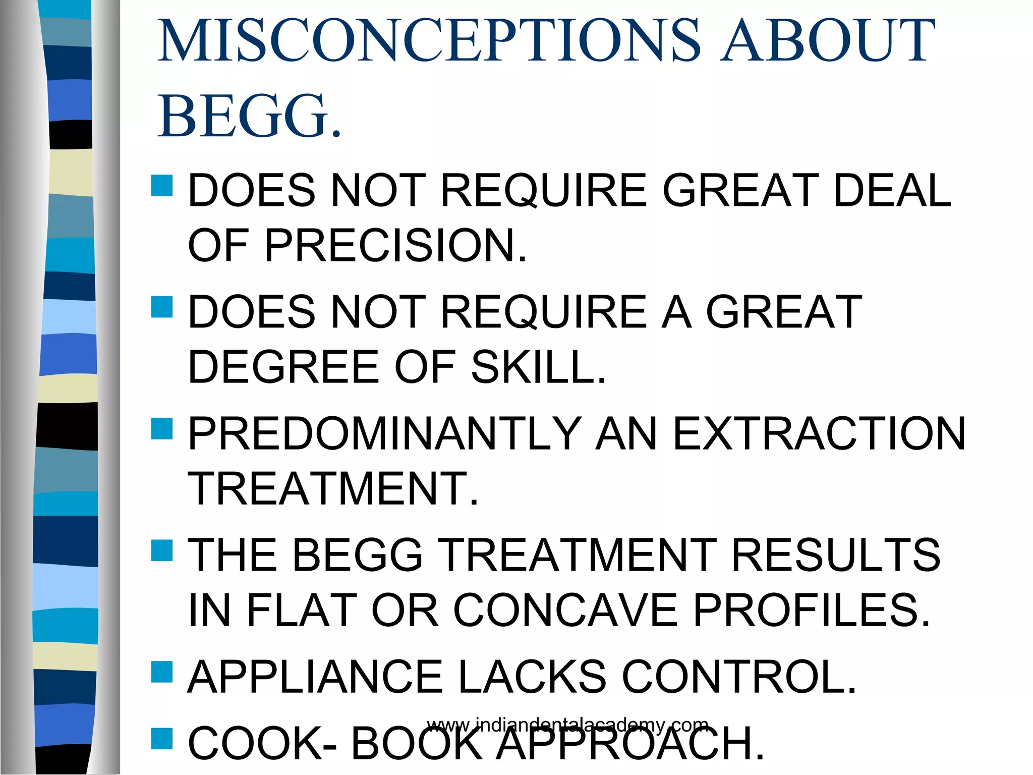 Refined begg technique | PPT