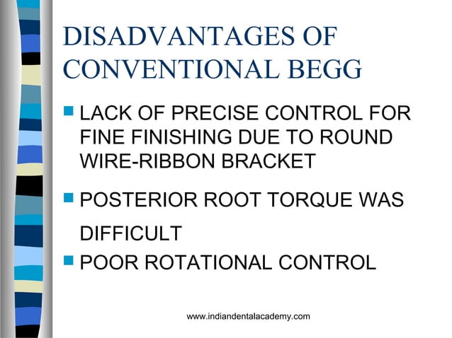 Refined begg technique | PPT