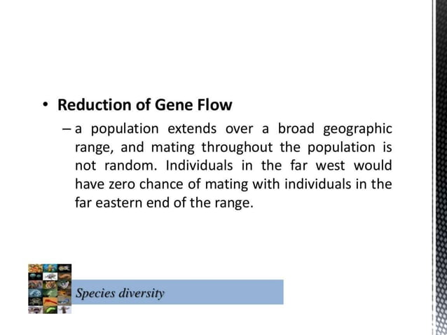 58.Biodiversity factors affecting species diversity , A Presentation By ...