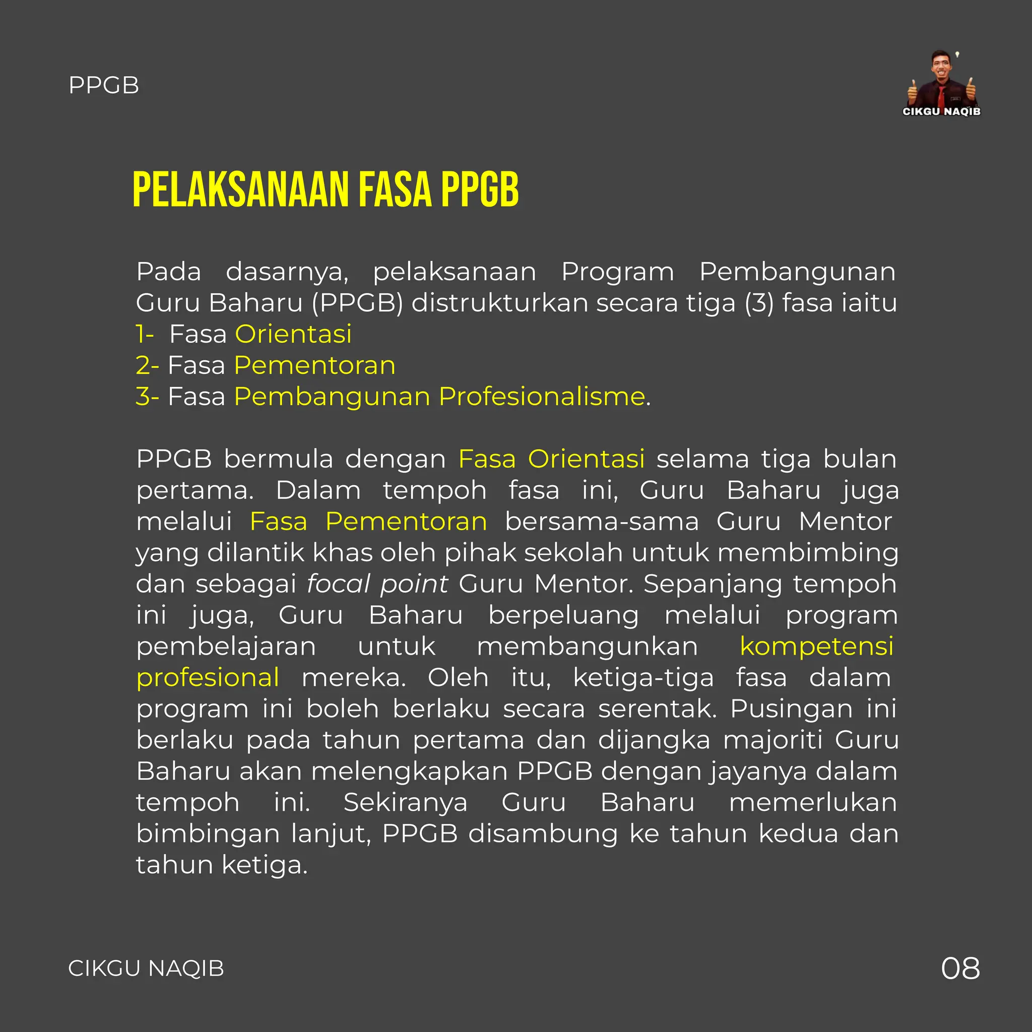 PPGB (Program Pembangunan Guru Baharu) | PDF