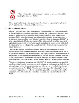 D-Solix-User-Manual_optovue_ophthalmology | PDF