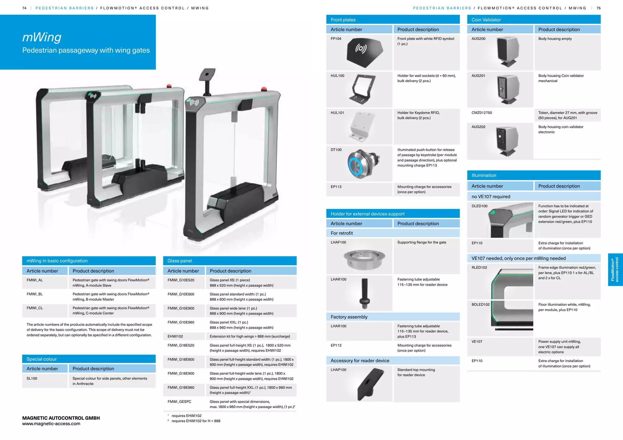 Magnetic AutoControl vehicle gate barriers | PDF