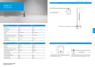 Magnetic AutoControl vehicle gate barriers | PDF