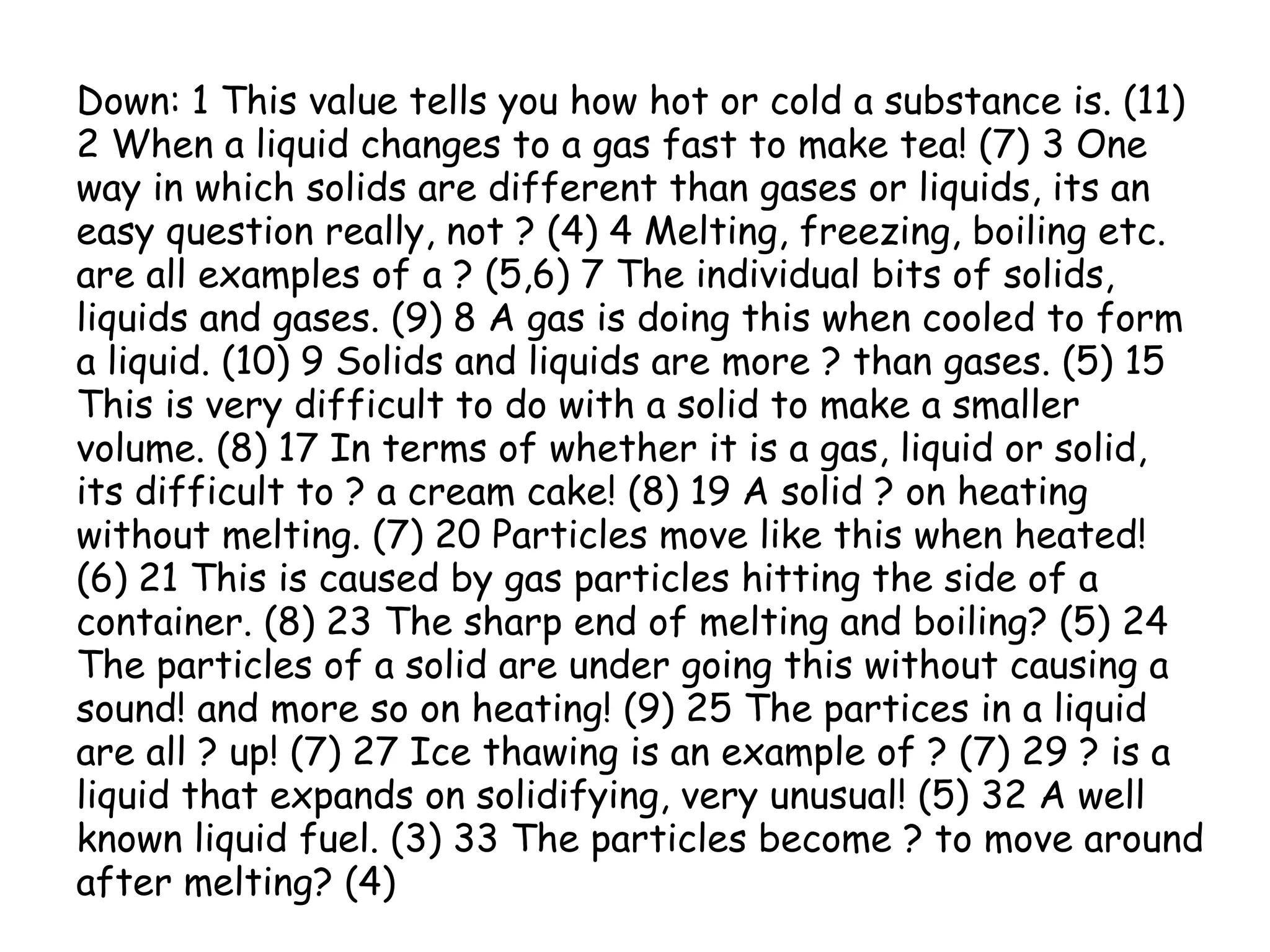 Solids, liquids and gases | PPT