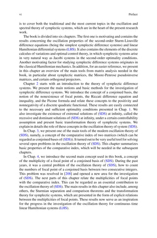 Symplectic Difference Systems Oscillation and Spectral Theory Ondřej ...