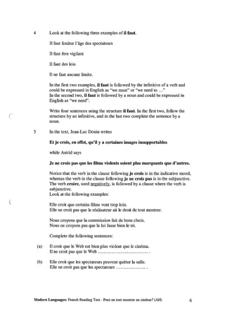 Advanced Higher French Reading.PDF