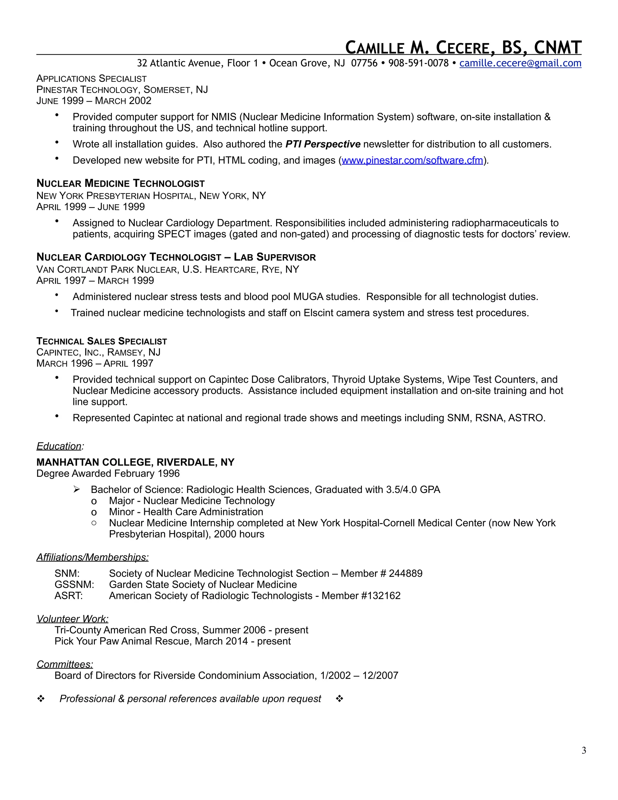 cmc_cv_comprehensive_01_2017 | PDF