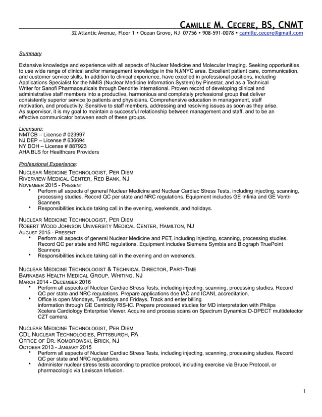 cmc_cv_comprehensive_01_2017 | PDF