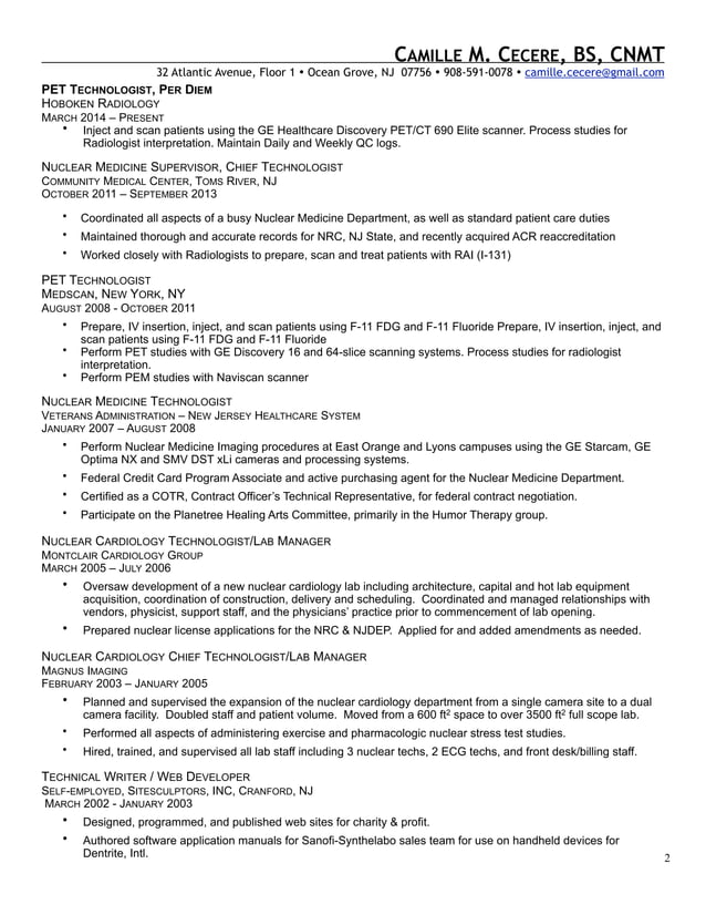 cmc_cv_comprehensive_01_2017 | PDF