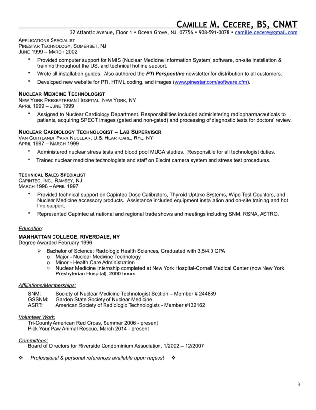 cmc_cv_comprehensive_01_2017 | PDF