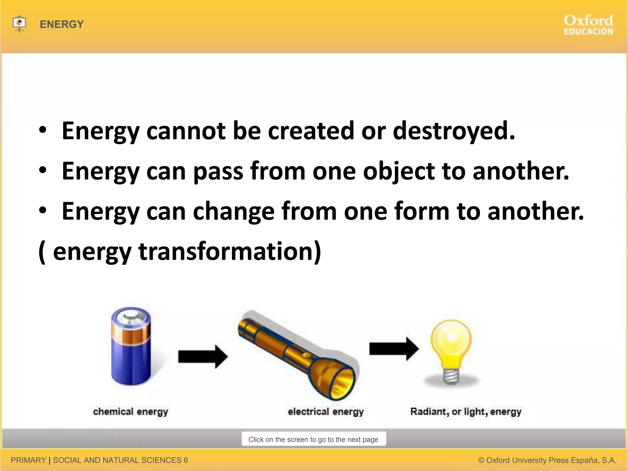ENERGY Science 6 | PPT