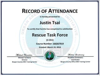 UASI Rescue Task Force Cert | PPT