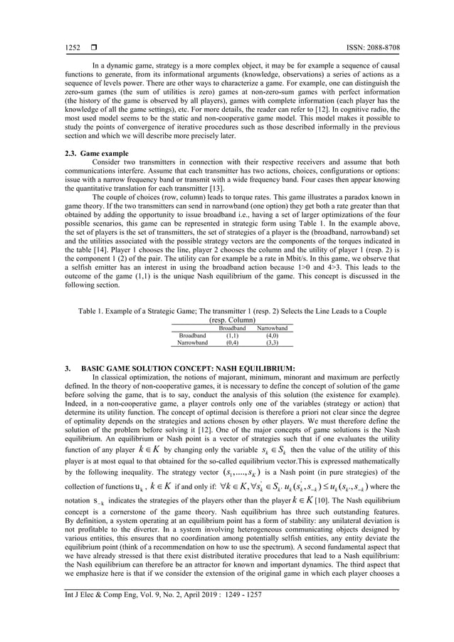 Game theory for resource sharing in large distributed systems | PDF