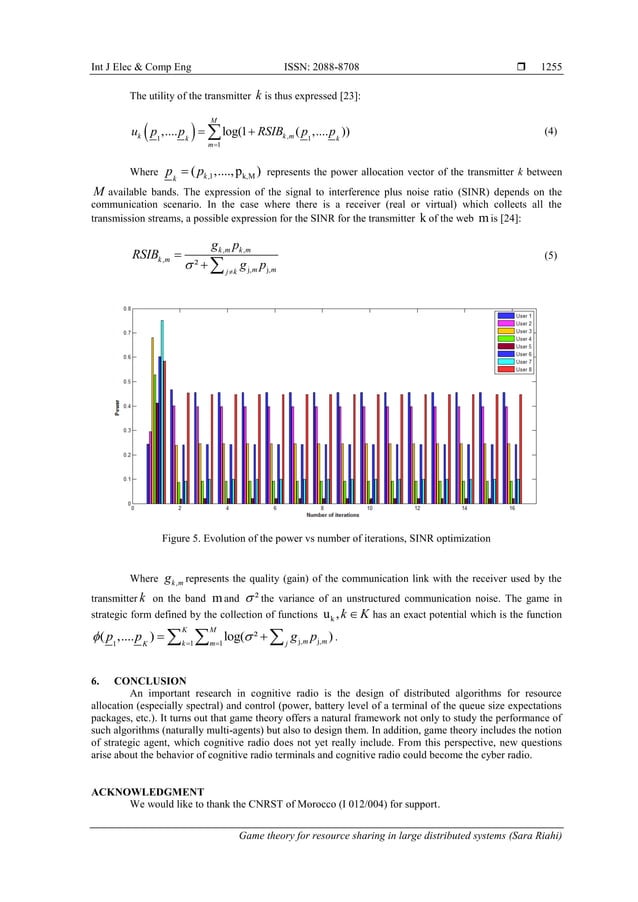 Game theory for resource sharing in large distributed systems | PDF