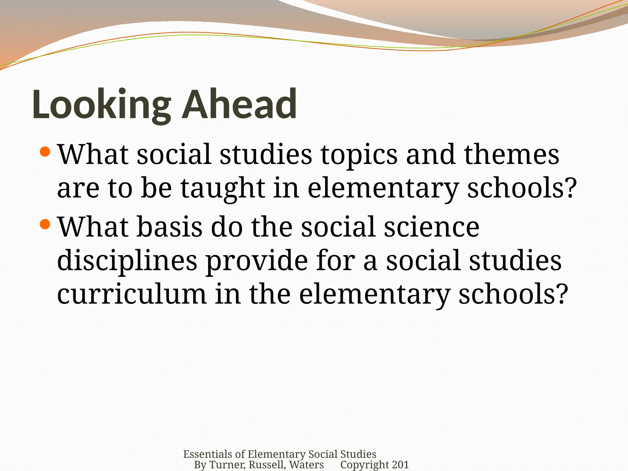 Elementary Social Studies - Chapter 2 PPT | PPT
