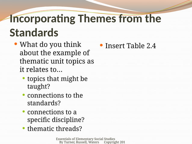 Elementary Social Studies - Chapter 2 PPT | PPT