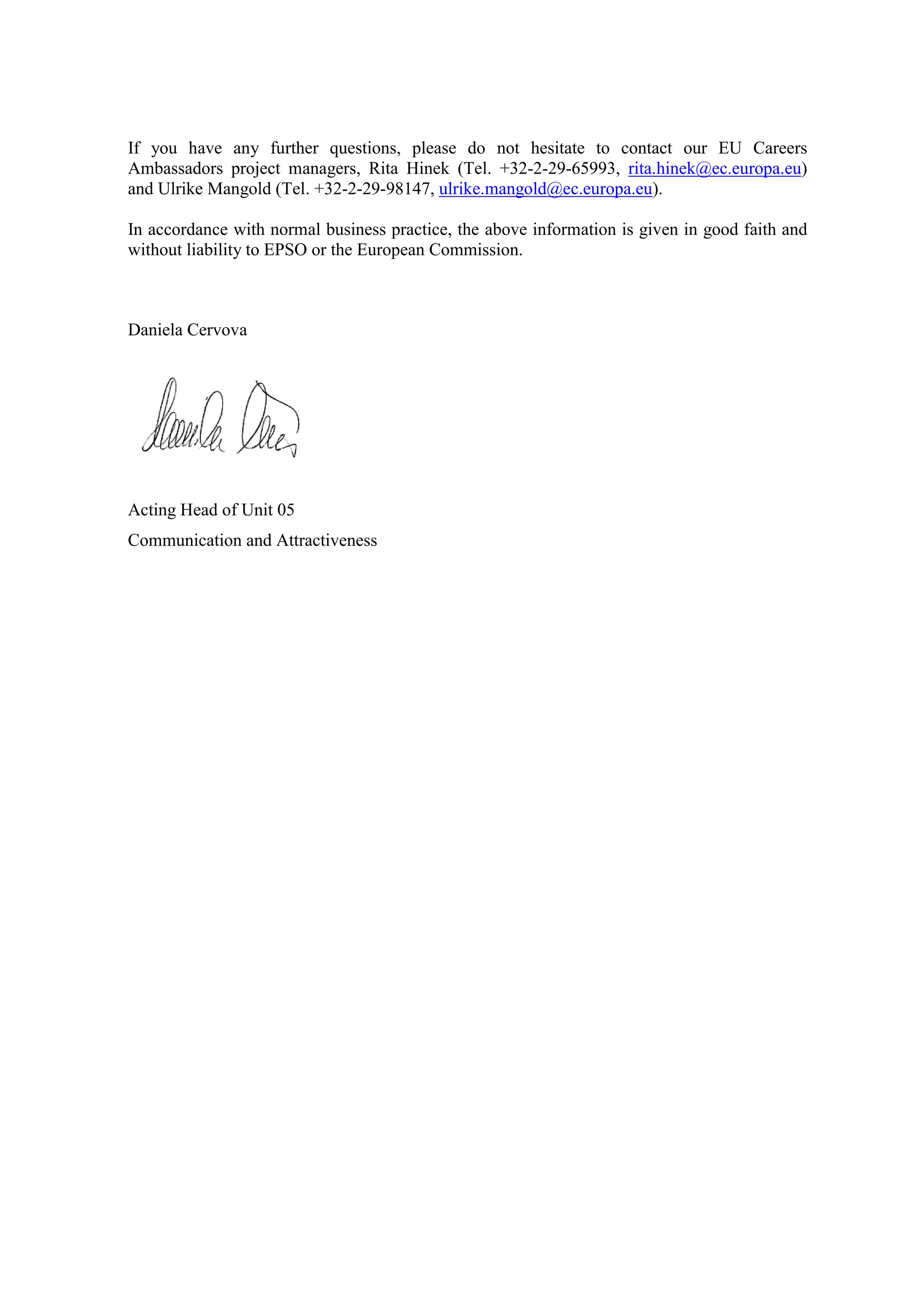 EPSO Reference | PDF