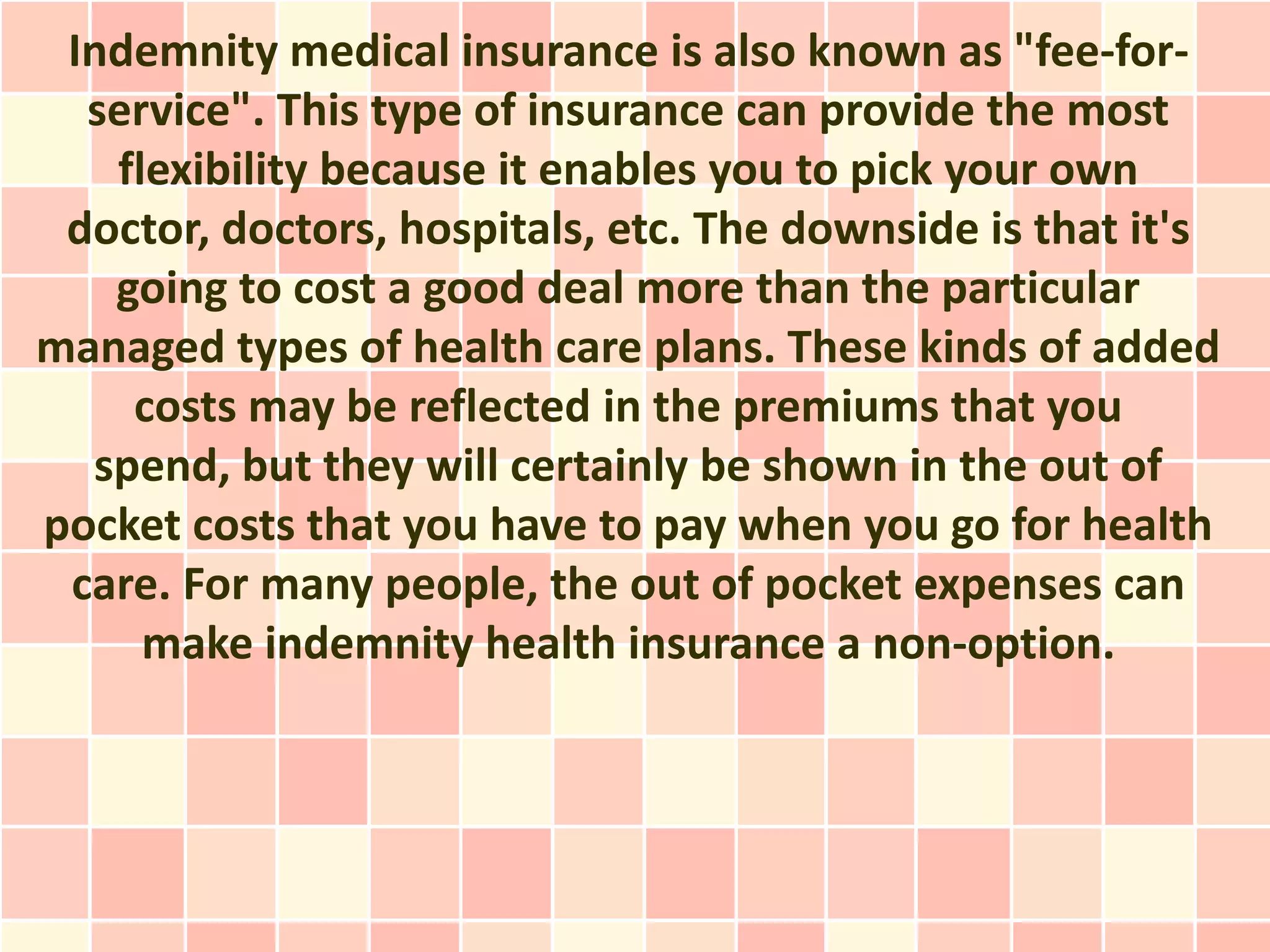 Basic Types Of Health Coverage! | PPT