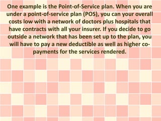 Basic Types Of Health Coverage! | PPTX