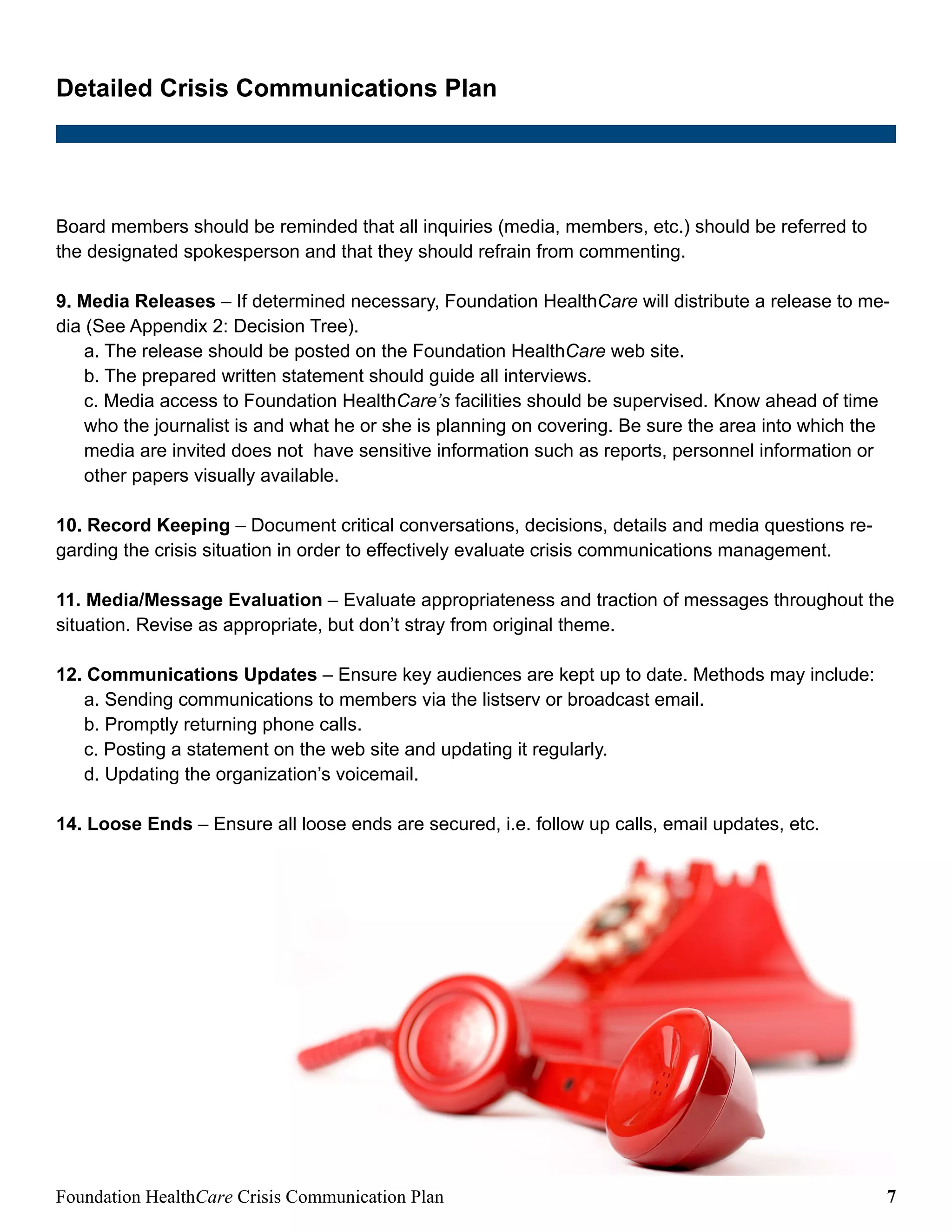 FDNH Crisis Guide | PDF