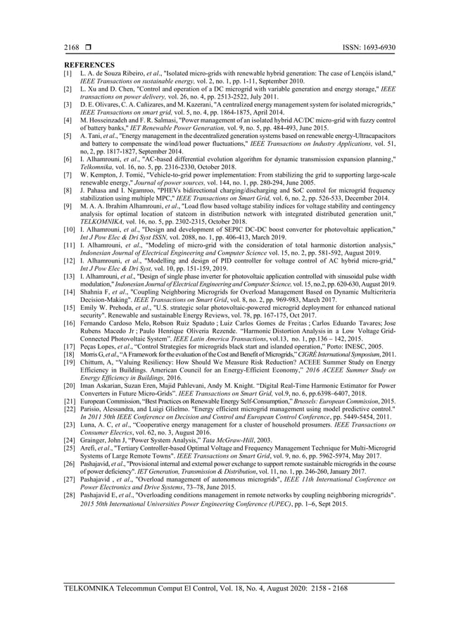 Optimal Power Scheduling Of Renewable Energy Sources In Micro Grid Via Distributed Energy