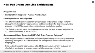 The Pell Grant Program | PDF
