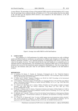 Performance assessment of VoIP service over different handover mechanisms in UMTS networks | PDF