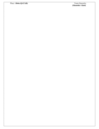 SHAMSHER CV ZAD | PDF