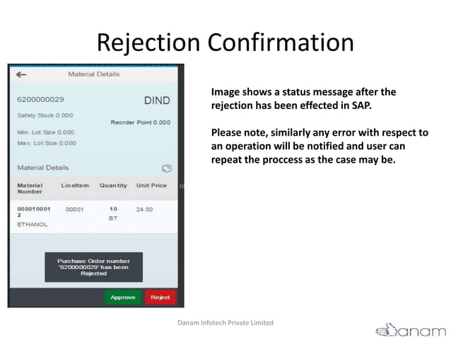 Approval SAPUI5 Applications for Purchase Order and Purchase ...