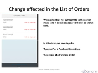 Approval SAPUI5 Applications for Purchase Order and Purchase Requisition | PPT
