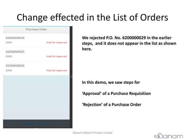 Approval SAPUI5 Applications for Purchase Order and Purchase ...